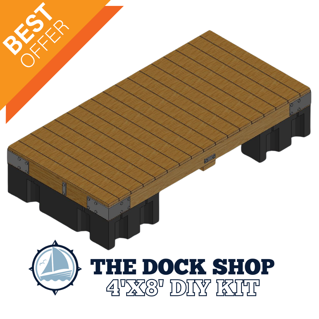 4'X8' DIY Dock Kit – The Dock Shop