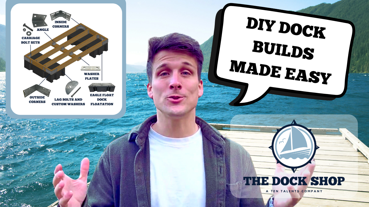 4'X20' DIY Dock Kit – The Dock Shop